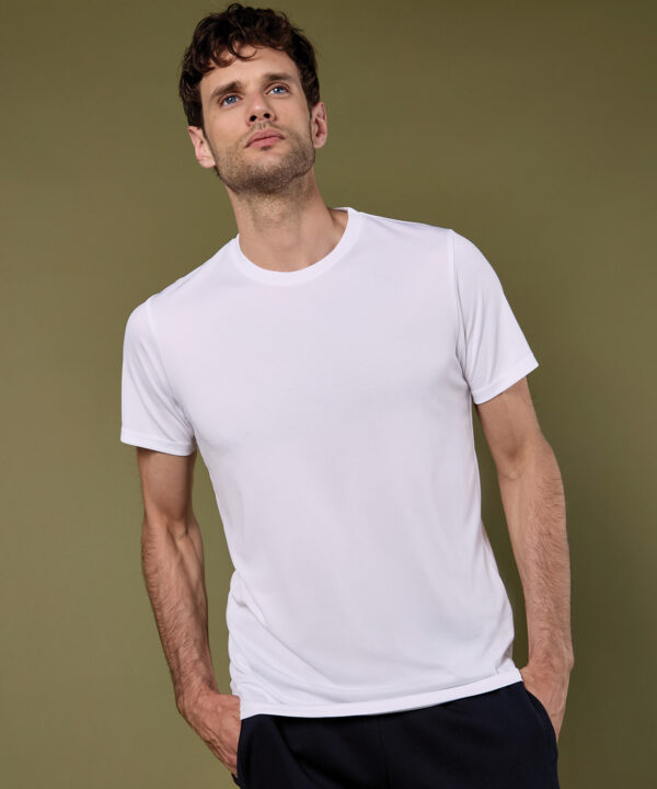 Regular fit micro mesh tee with Cooltex® plus | Print Hero